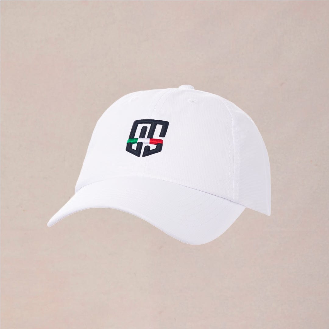 UomoSport Club Hat - Bianco | Uomo Tennis Caps — Golden Age of Tennis