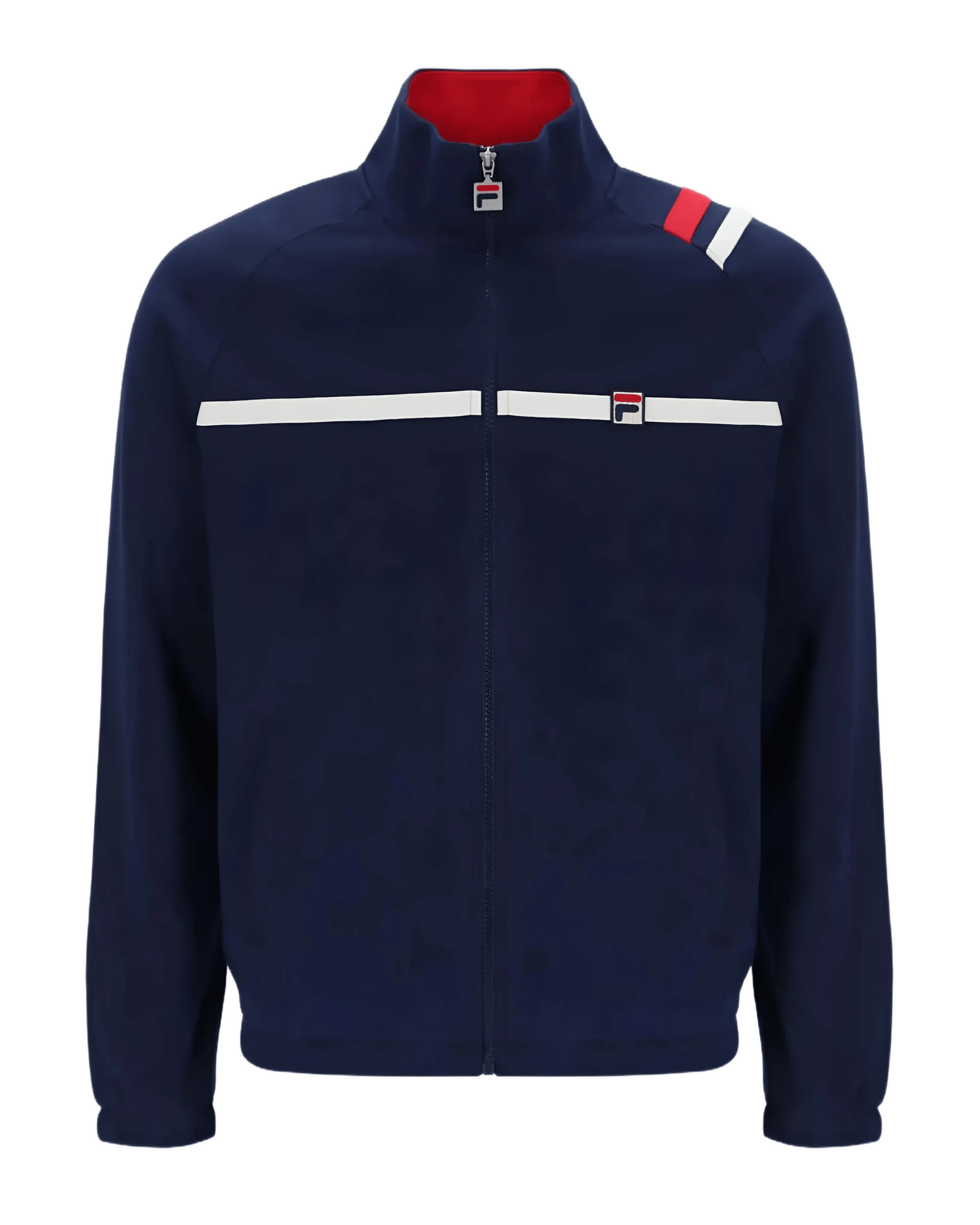 Fila MkII Archive Track Jacket in Fila Navy/White/Fila Red — Golden Age ...