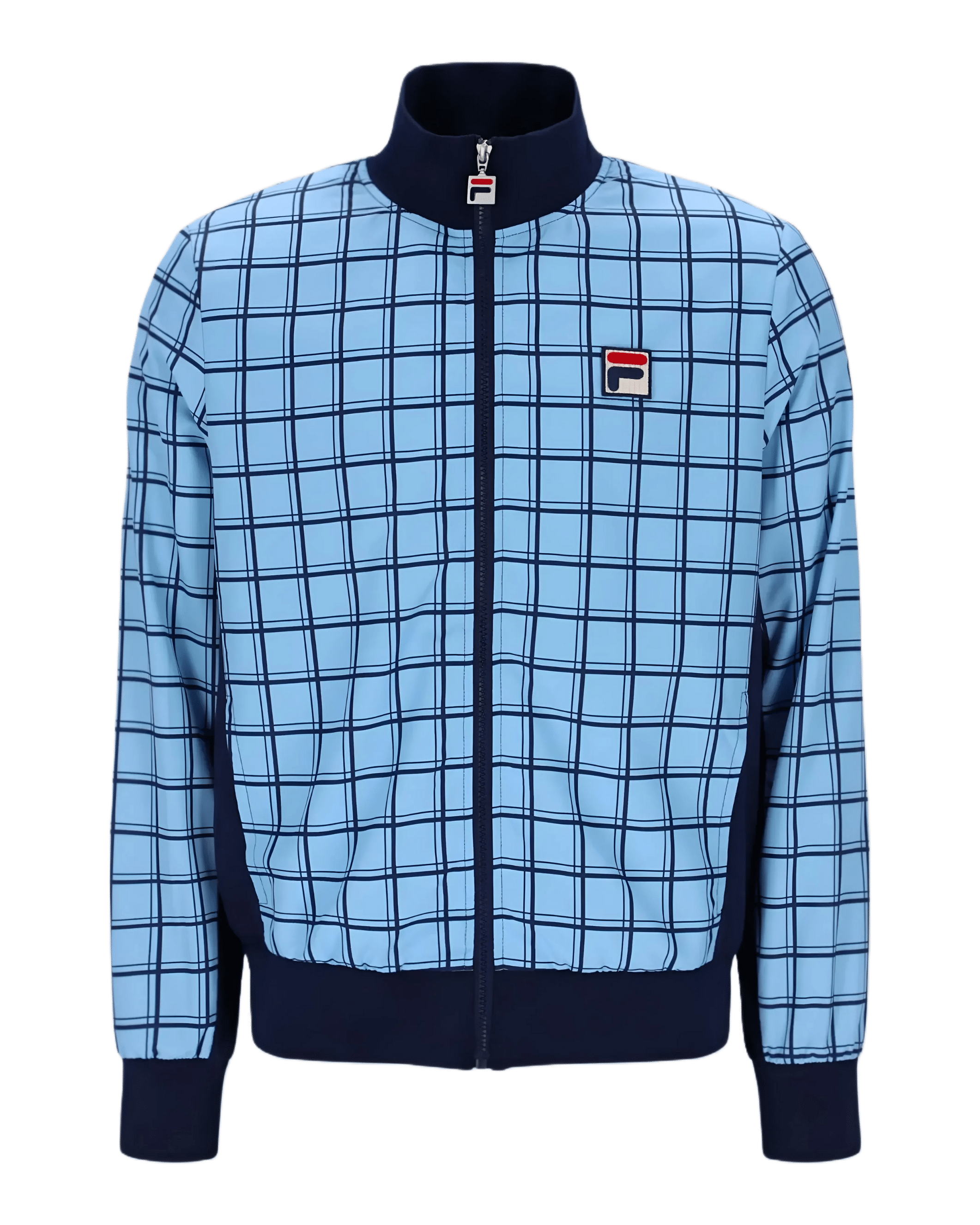 Fila Morgan Track Top In Navy/Blue Bell — Golden Age of Tennis