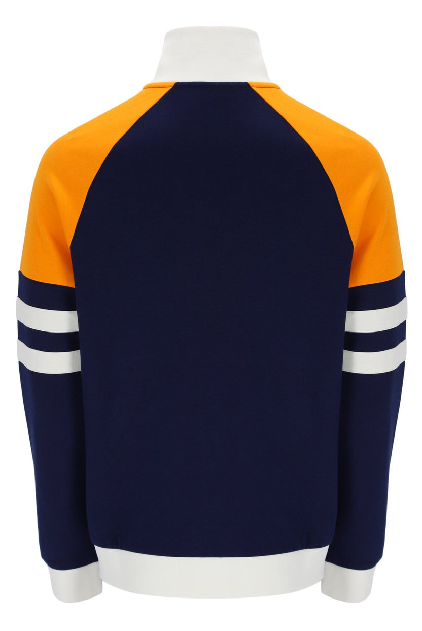 Founder Cut And Sew Track Jacket In Fila Navy/Gardenia/Bright Marigold ...