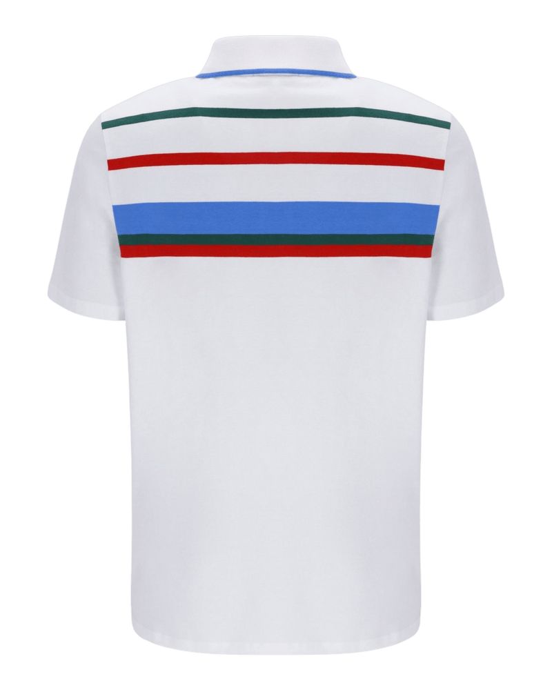 Sergio Tacchini Denver Polo Shirt In White — Golden Age of Sergio Tacchini Denver Polo Shirt In White — Golden Age of